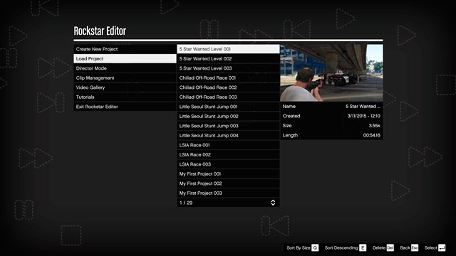 The Rockstar Editor - видеоредактор для GTA 5 на PC